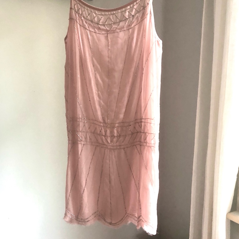Free People Sheer Slip Dress - Gem
